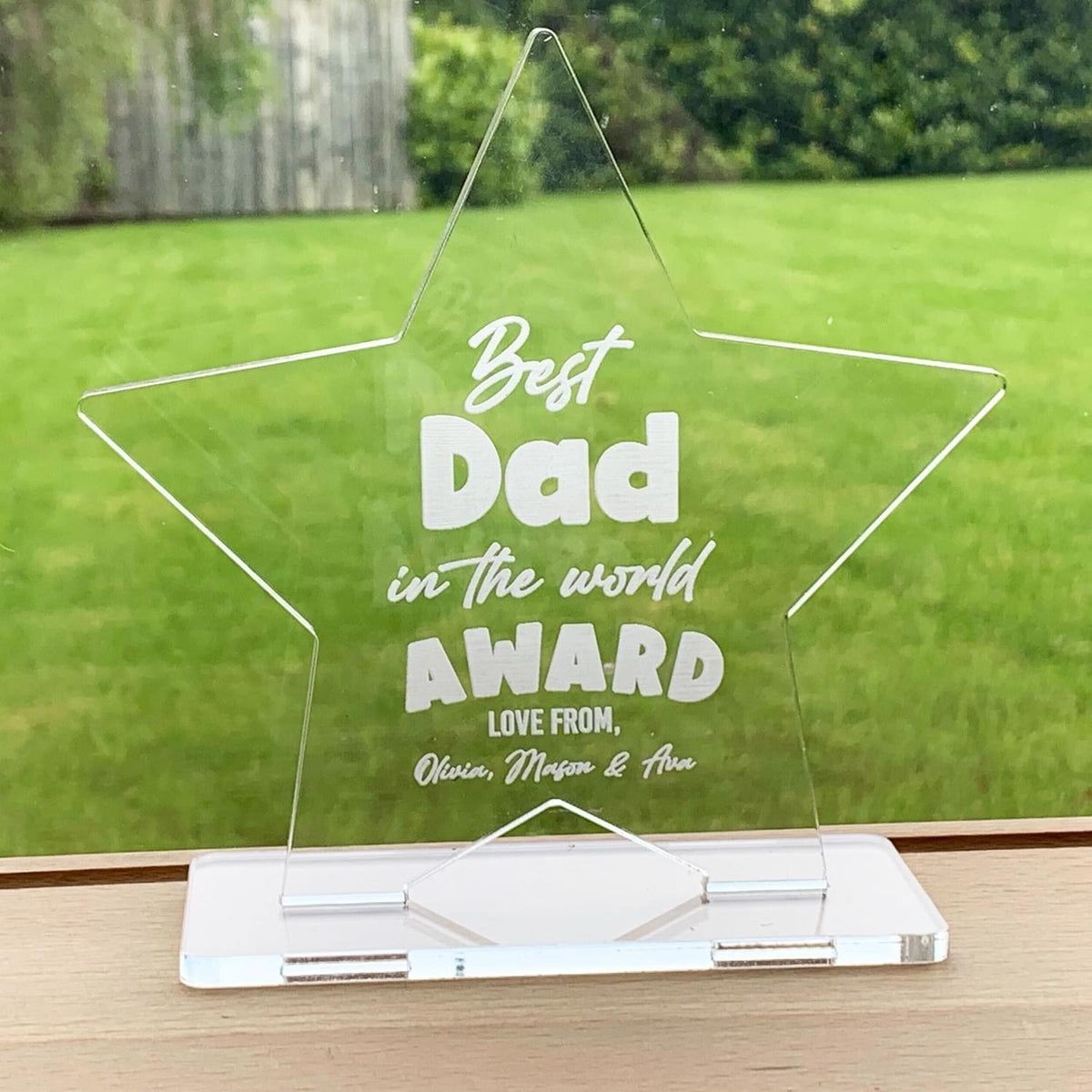 Best Dad Ever Star Award | Pop Prints – Bellisima UK