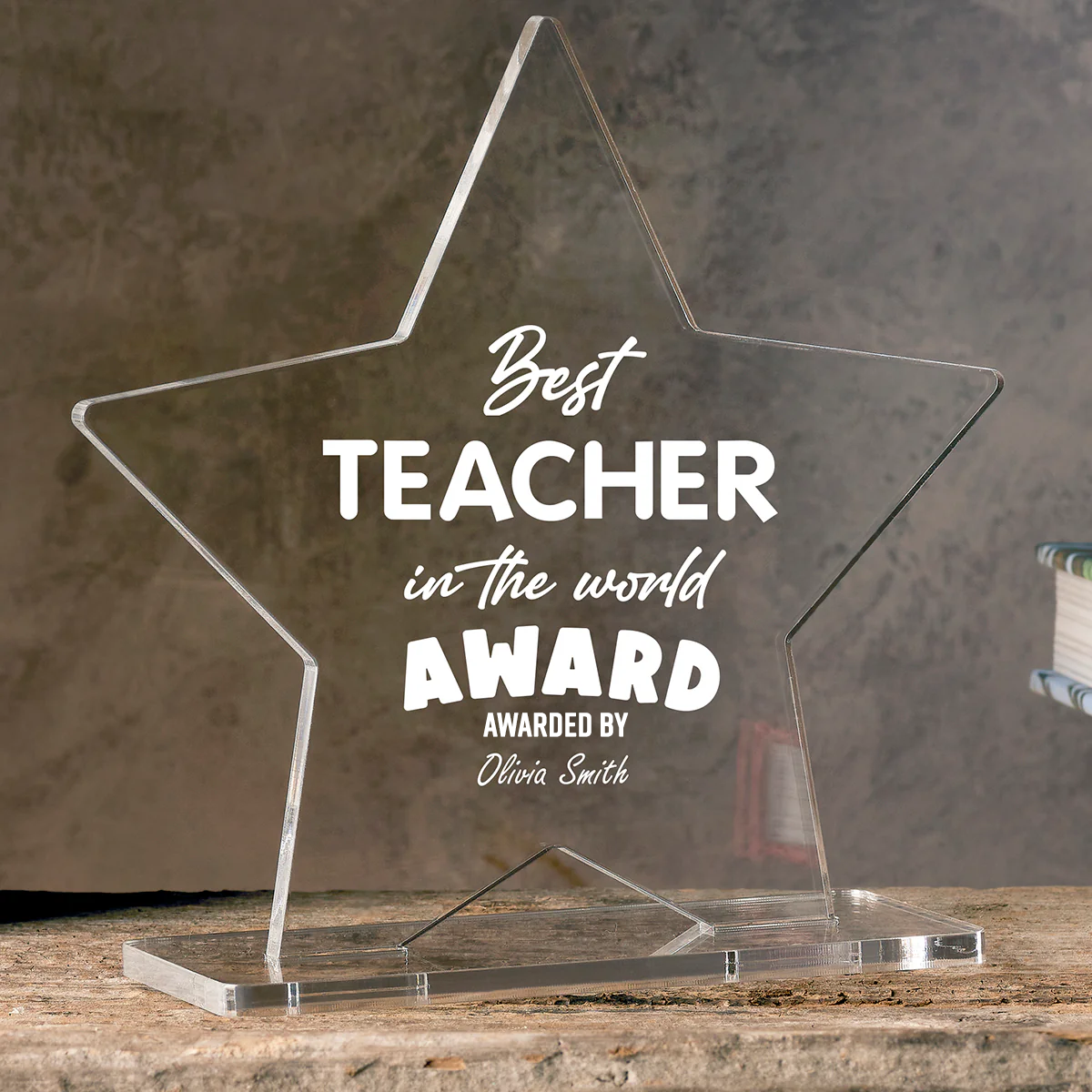 Best Teacher Ever Star Award | Pop Prints – Bellisima UK
